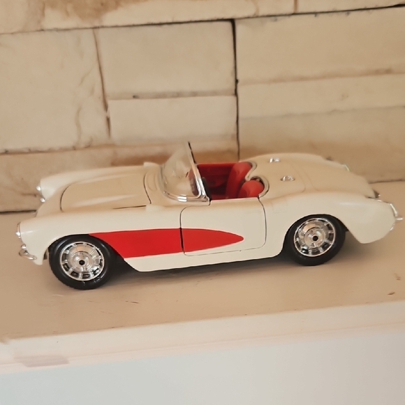 Testors | Toys | Classic Convertible Toy Car White And Red | Poshmark